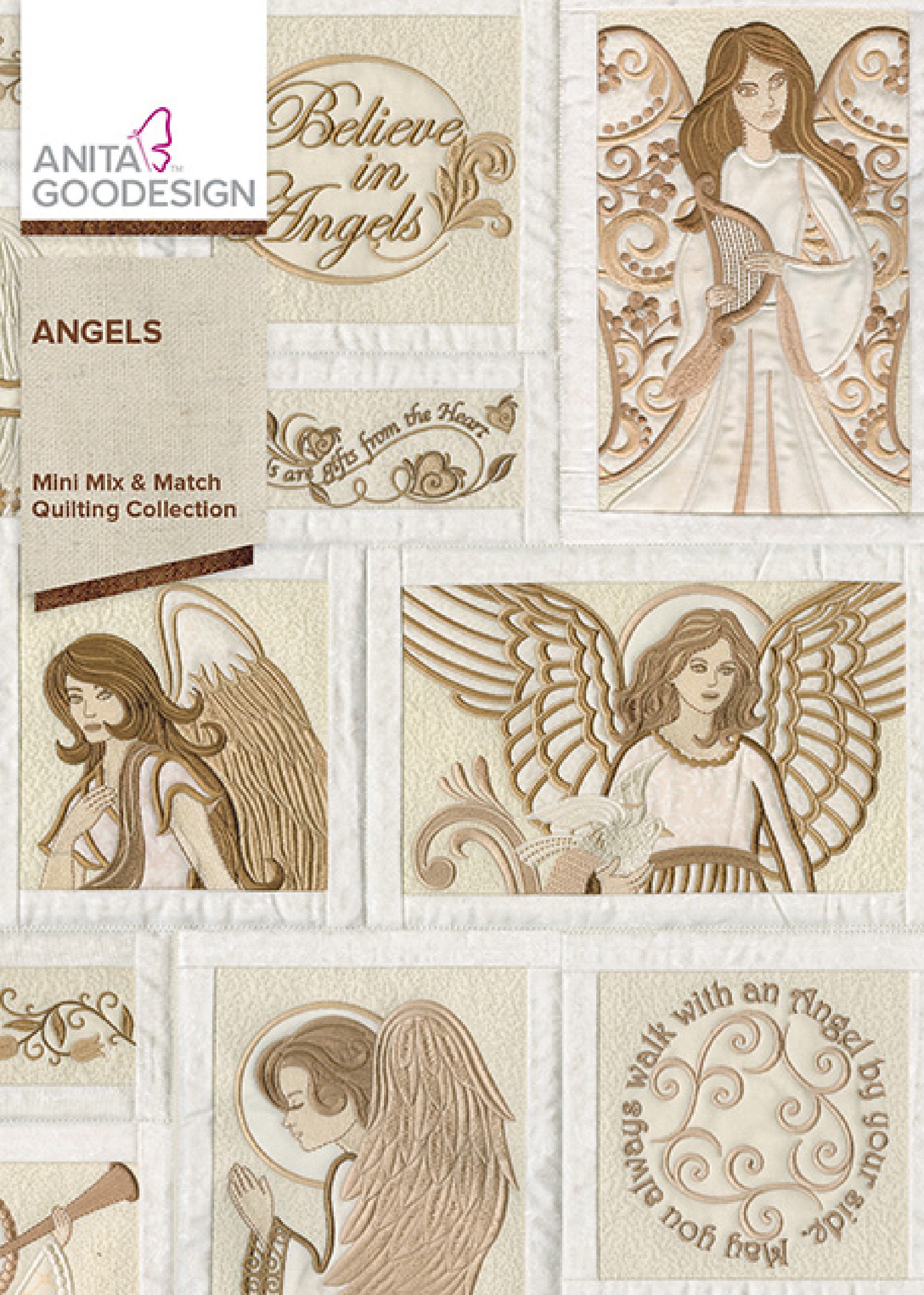 Angels Anita Goodesign Embroidery Machine Design CD NEW - Etsy