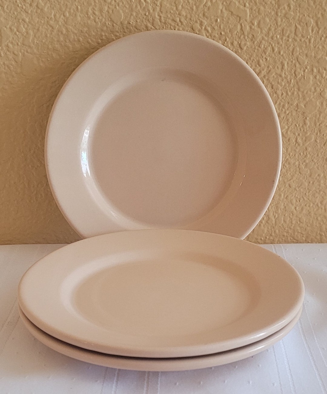 3 Vintage Wallace China Restaurant Ware Desert Ware Cafe Dessert Salad ...