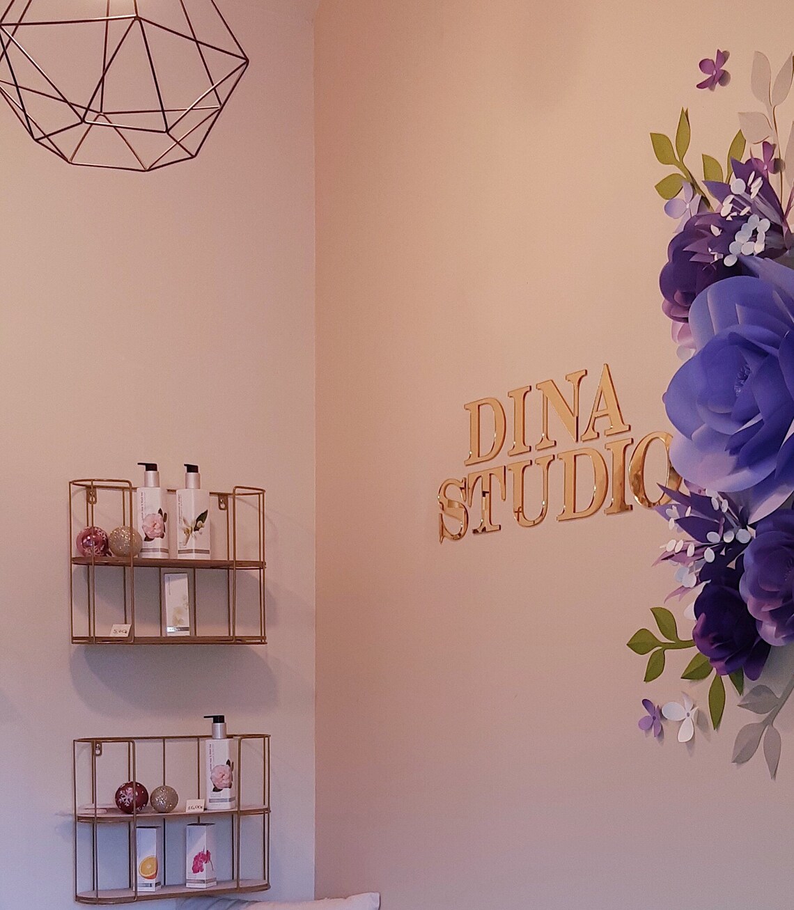 Paper Flowers for Beauty Studio Paper Flowers in Different | Etsy