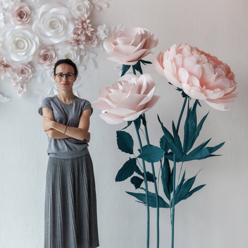 Large Paper Flowers - Etsy