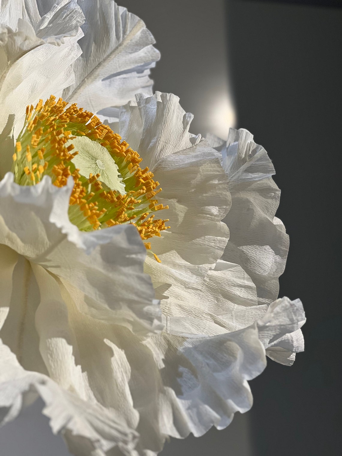 Oversized Paper Poppies - Freestanding Event Decor - Etsy