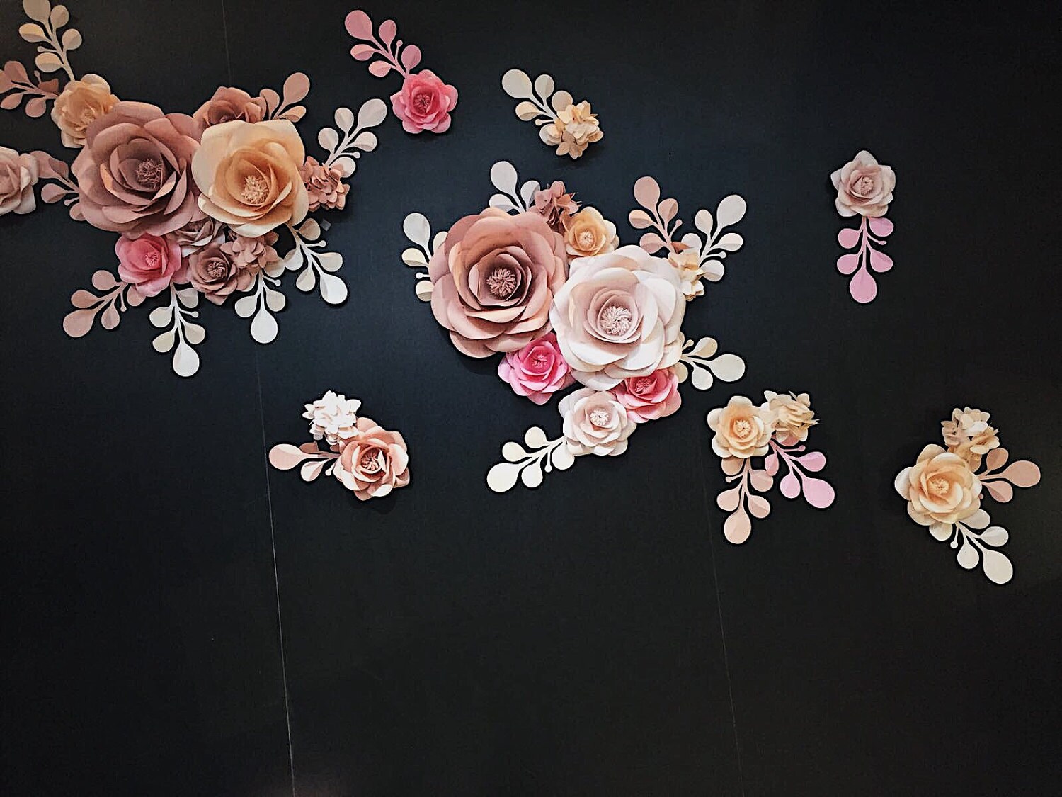 Window Display Paper Flower Wall Exhibition Paper Flower | Etsy UK