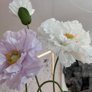 XL Paper Poppy – Giant Flower Arrangement, 5.3-7.8 Ft - Etsy