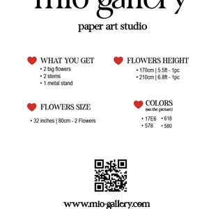 Self Standing Paper Flowers - Standing Paper Flowers - Giant Paper ...