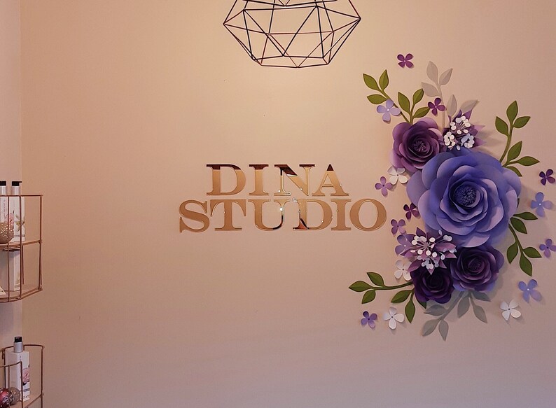 Paper Flowers for Beauty Studio Paper Flowers in Different | Etsy