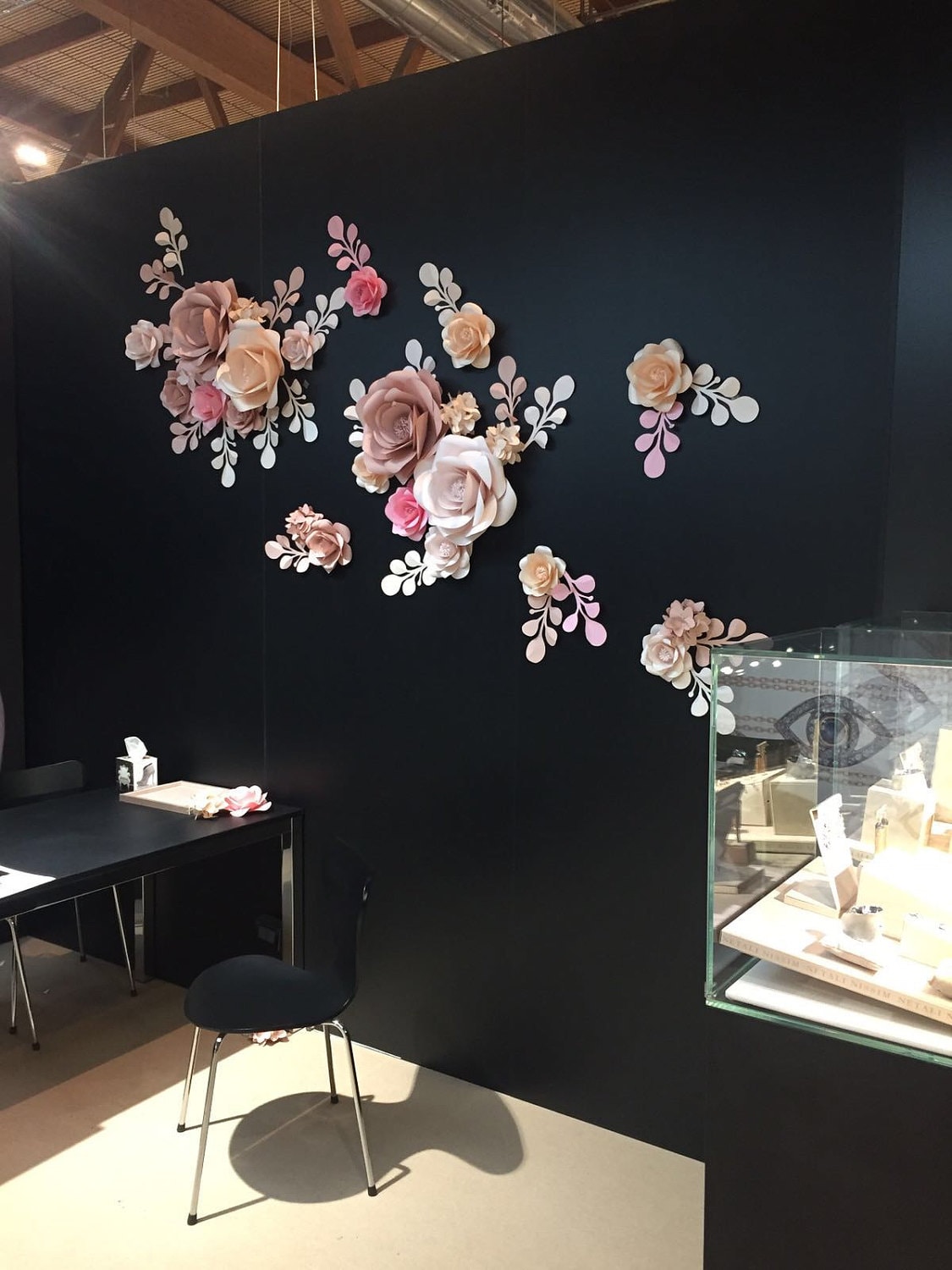 Window Display Paper Flower Wall Exhibition Paper Flower | Etsy UK