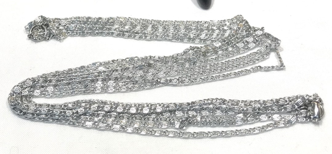 Nice Vintage Sarah Coventry Multi Chain 7 Snail Link Chain - Etsy