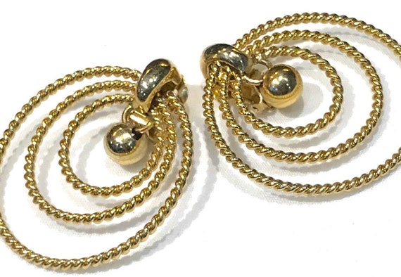 Nice Oversized Vintage Napier Three Tiered Textured H… - Gem