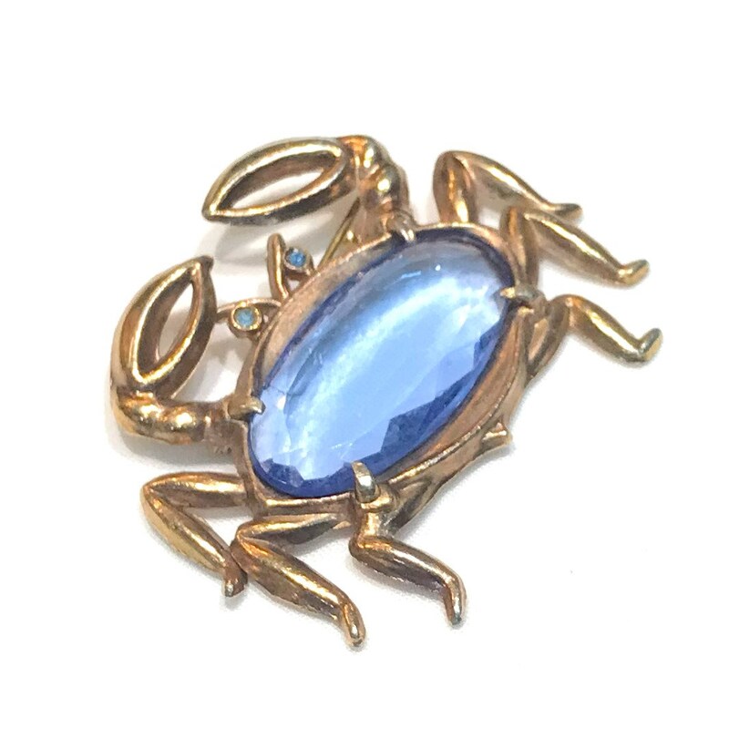 Crab Brooch - Etsy