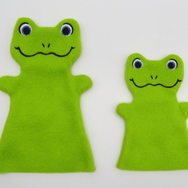 Frog Hand Puppet - Etsy