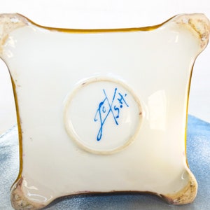 French Sevres Porcelain Pitcher, Flower Vase, Marked With Double L of ...