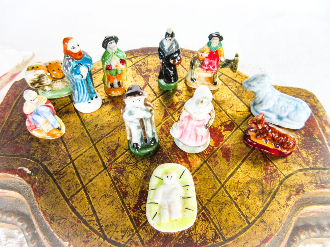 Nativity Feves, French Creche Nativity Figures, Feve Figurines ...