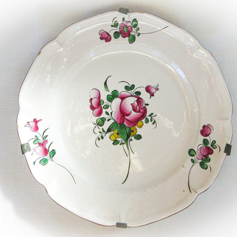 French Faience White - Etsy