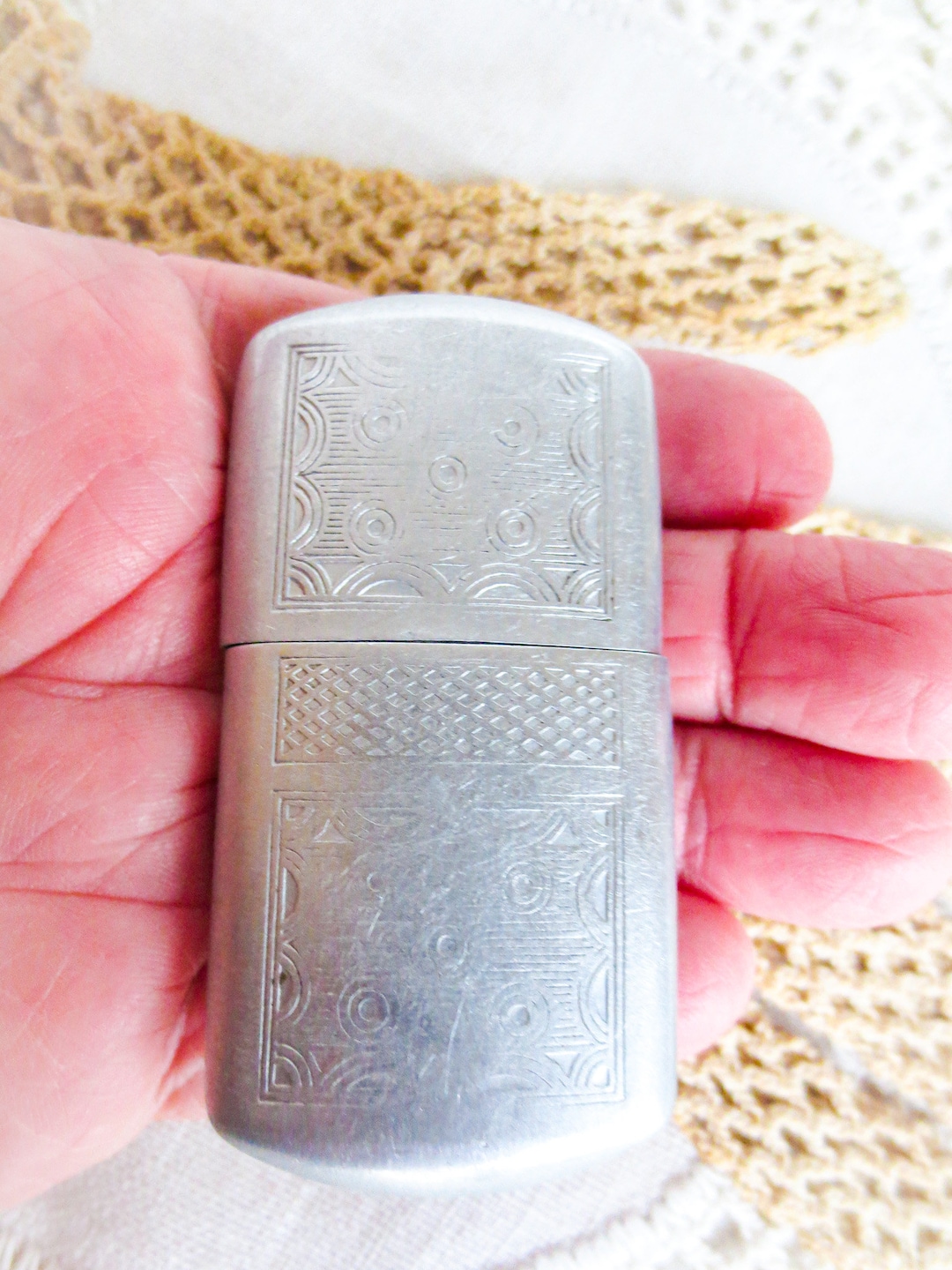 French Antique Lighter, Early 1900s, Aluminum, as Is - Etsy