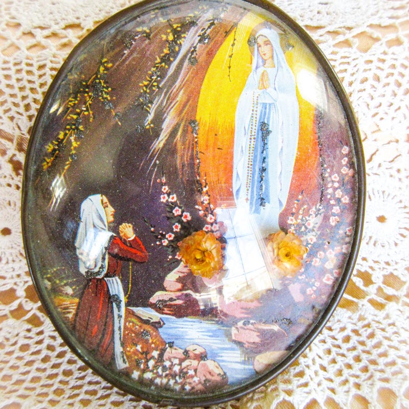 French Antique Reliquary - Etsy
