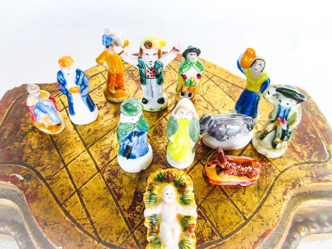 Nativity Feves, French Creche Nativity Figures, Feve Figurines ...