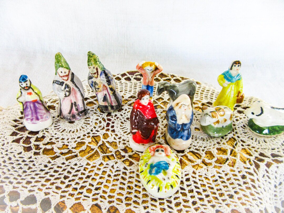Nativity Feves, French Creche Nativity Figures, Feve Figurines ...