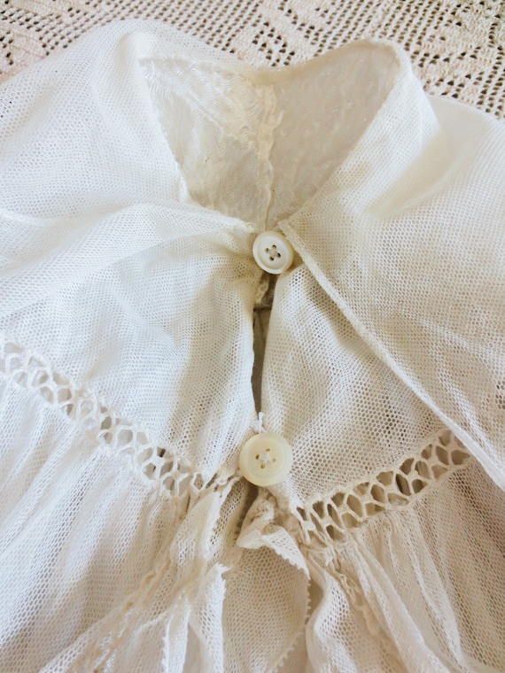 French Lace Cape, First Holy Communion, Multiple Laye… - Gem