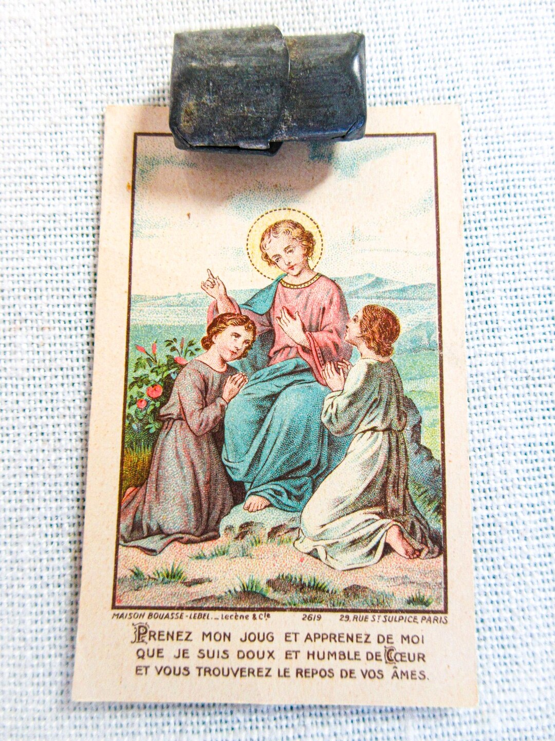 Pocket Saint, Saint Joseph - WWI Poilu Saint, Miniature Metal Capsule ...