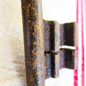 2 Very Lg. Chateau Skeleton Keys, 1800s, French Antique Keys, Dungeon ...