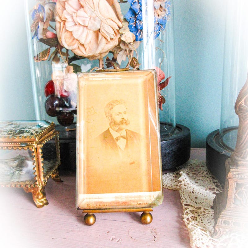 Beveled Glass Gold Frames - Etsy