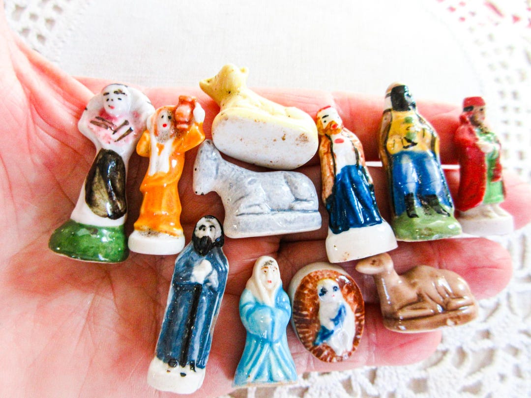 Nativity Feves, French Creche Nativity Figures, Feve Figurines ...