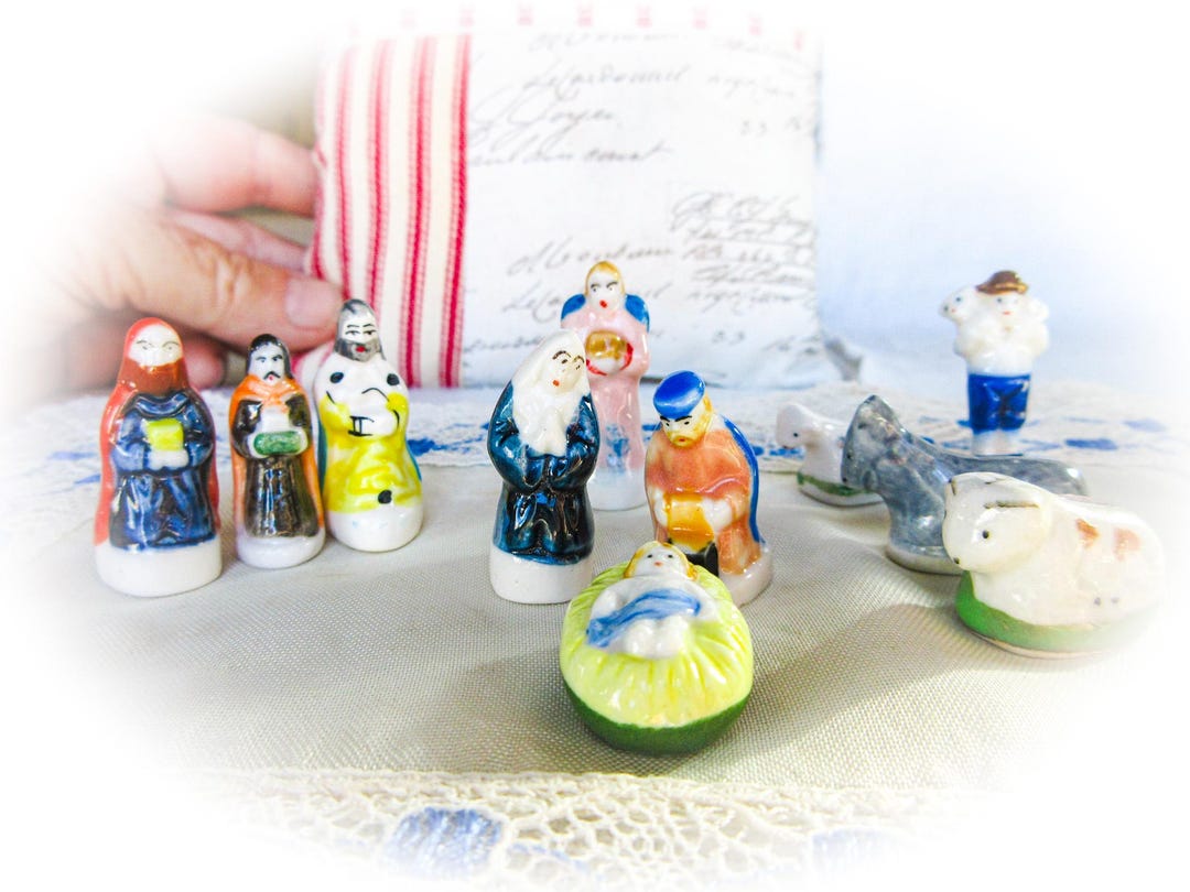 Nativity Feves, French Creche Nativity Figures, Feve Figurines ...