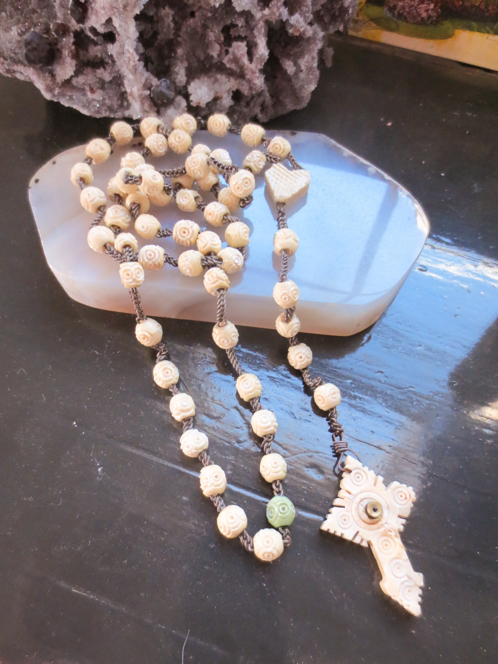 Lourdes Stanhope Rosary Miniature Viewer Lens Picture of - Etsy