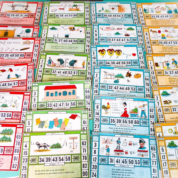 Wooden Bingo Numbers - Etsy