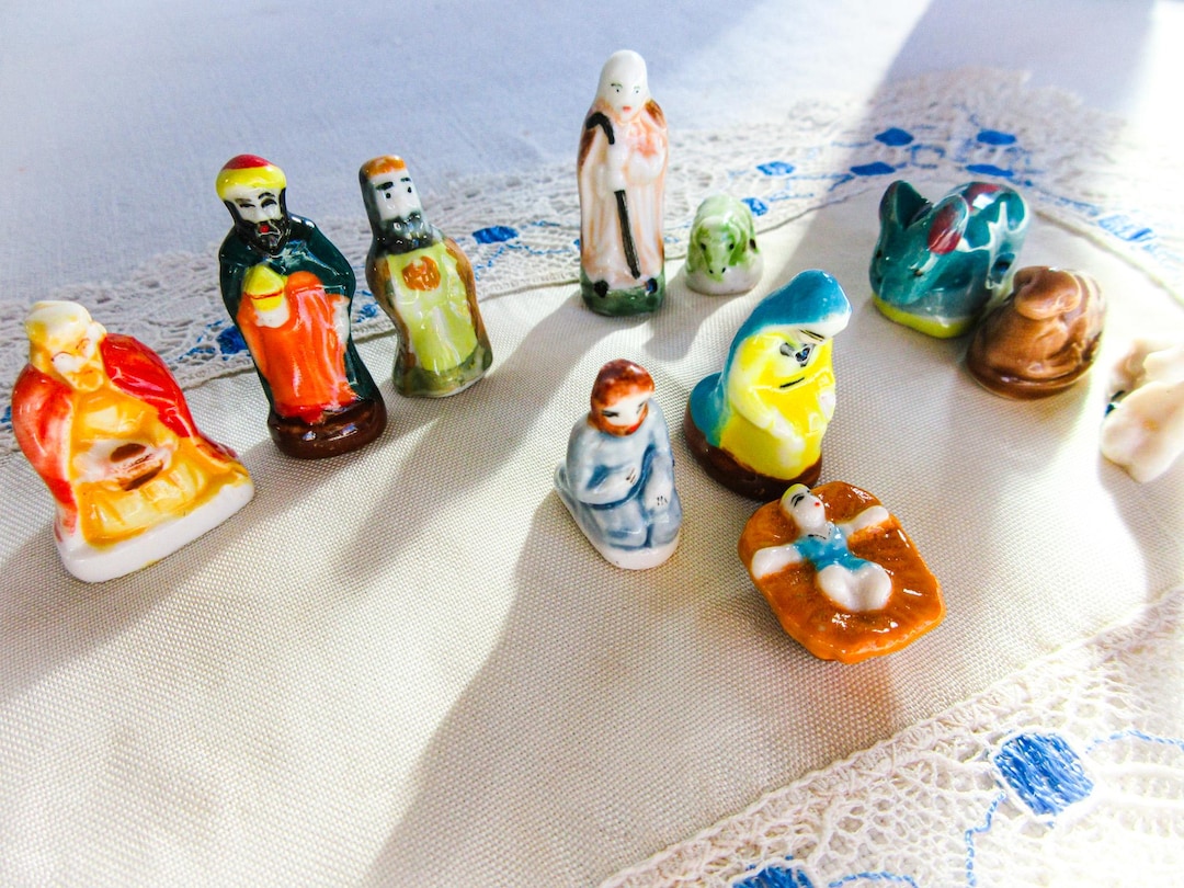 Nativity Feves, French Creche Nativity Figures, Feve Figurines ...