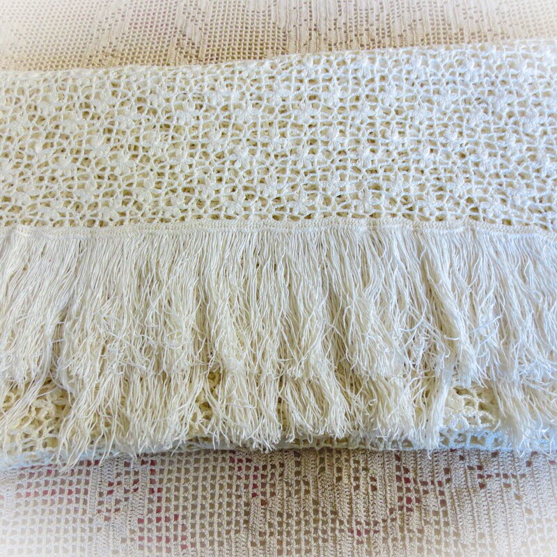 White Table Runner Fringe - Etsy