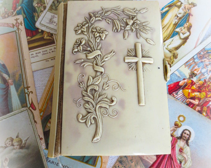 Antique French Missal Prayer Book, Paroissien Romain, Latin Missel ...