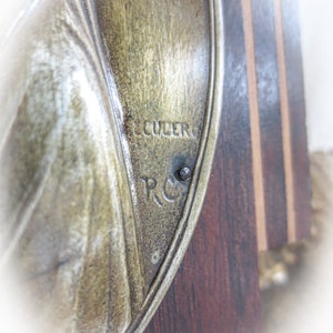 French Antique Benetier - Benitier From France - Virgin Mary Medallion ...