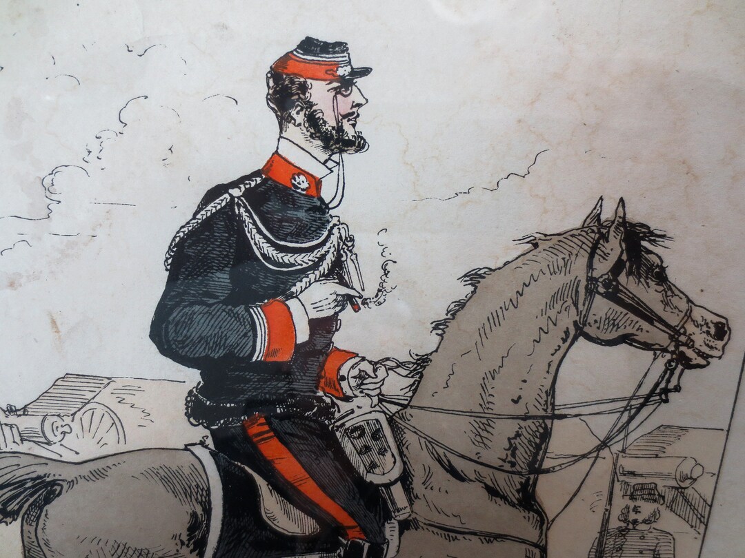 Franco Prussian War Cartoon: 1870s French Propaganda Art, Draner ...