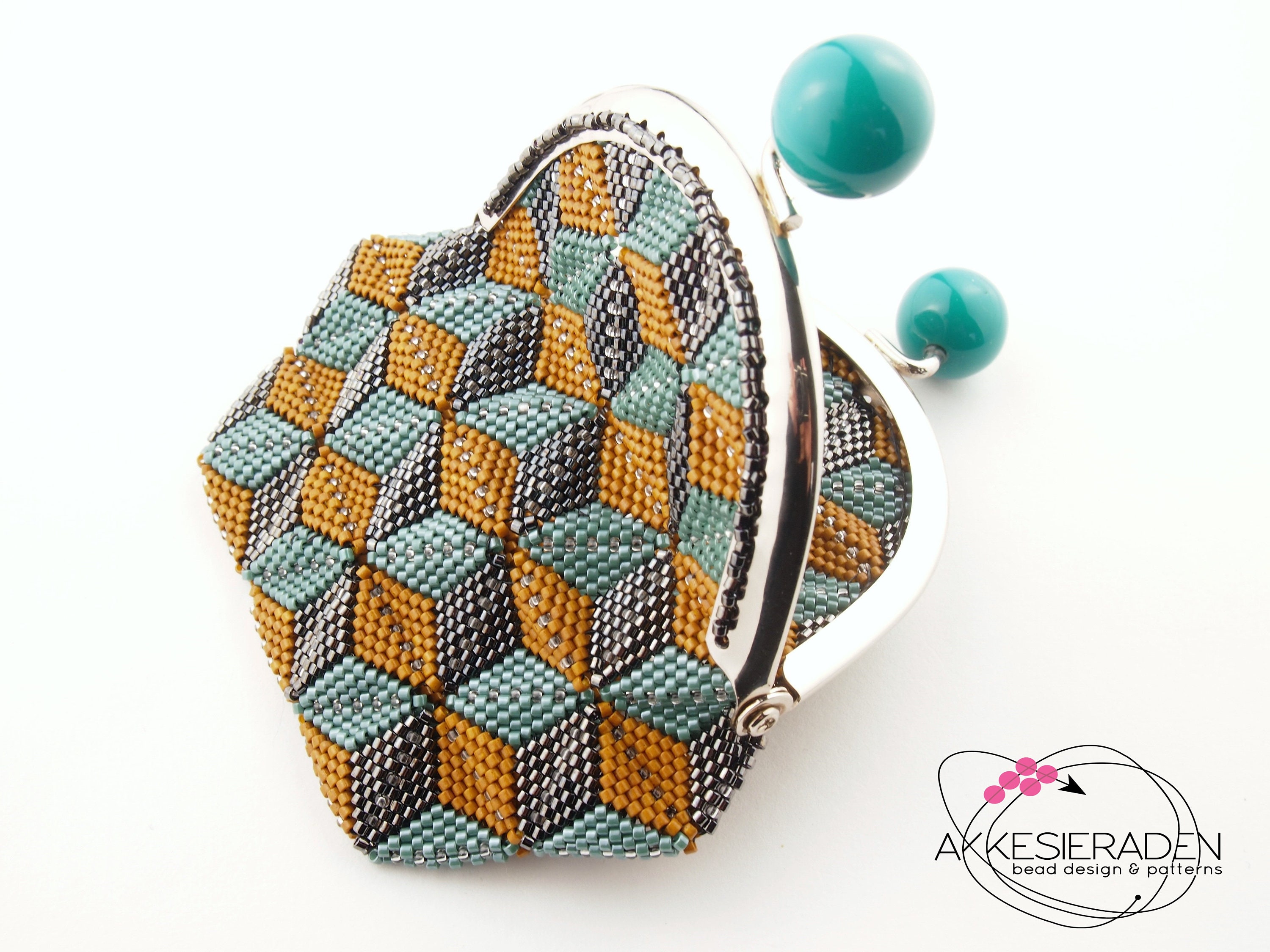 English Pattern for the Coin Purse Tumbling Blocks - Etsy