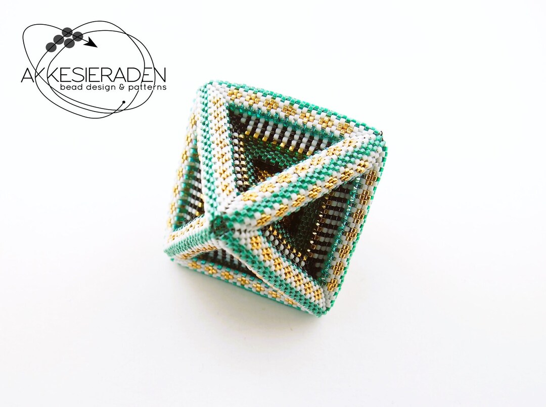 English Pattern for the Triangle Cube - Etsy