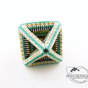 English Pattern for the Triangle Cube - Etsy