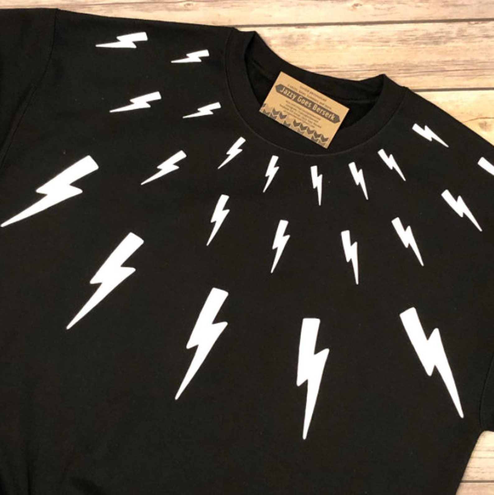 Lightning Bolt Sweatshirt / Lightning Bolt Shirt / Adult / - Etsy