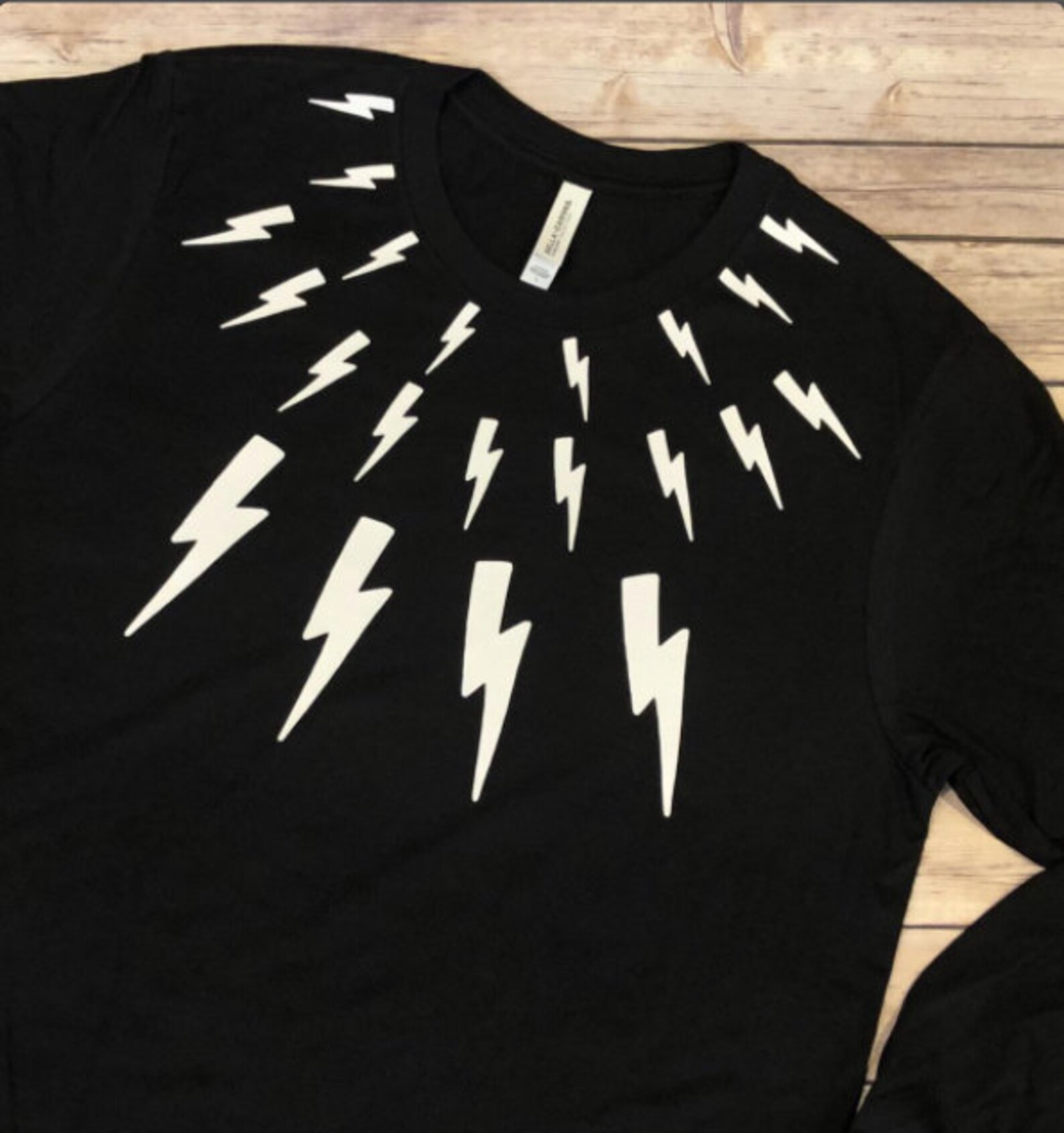 Lightning Bolt Sweatshirt / Lightning Bolt Shirt / Adult / - Etsy