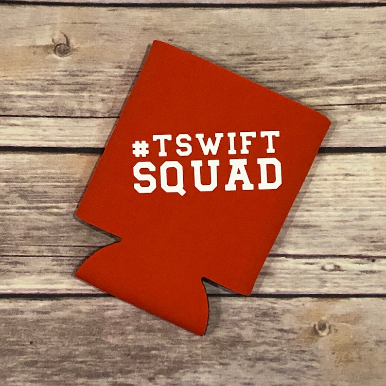 TSwift Squad Can Cooler squad taylor swift girlsquad | Etsy