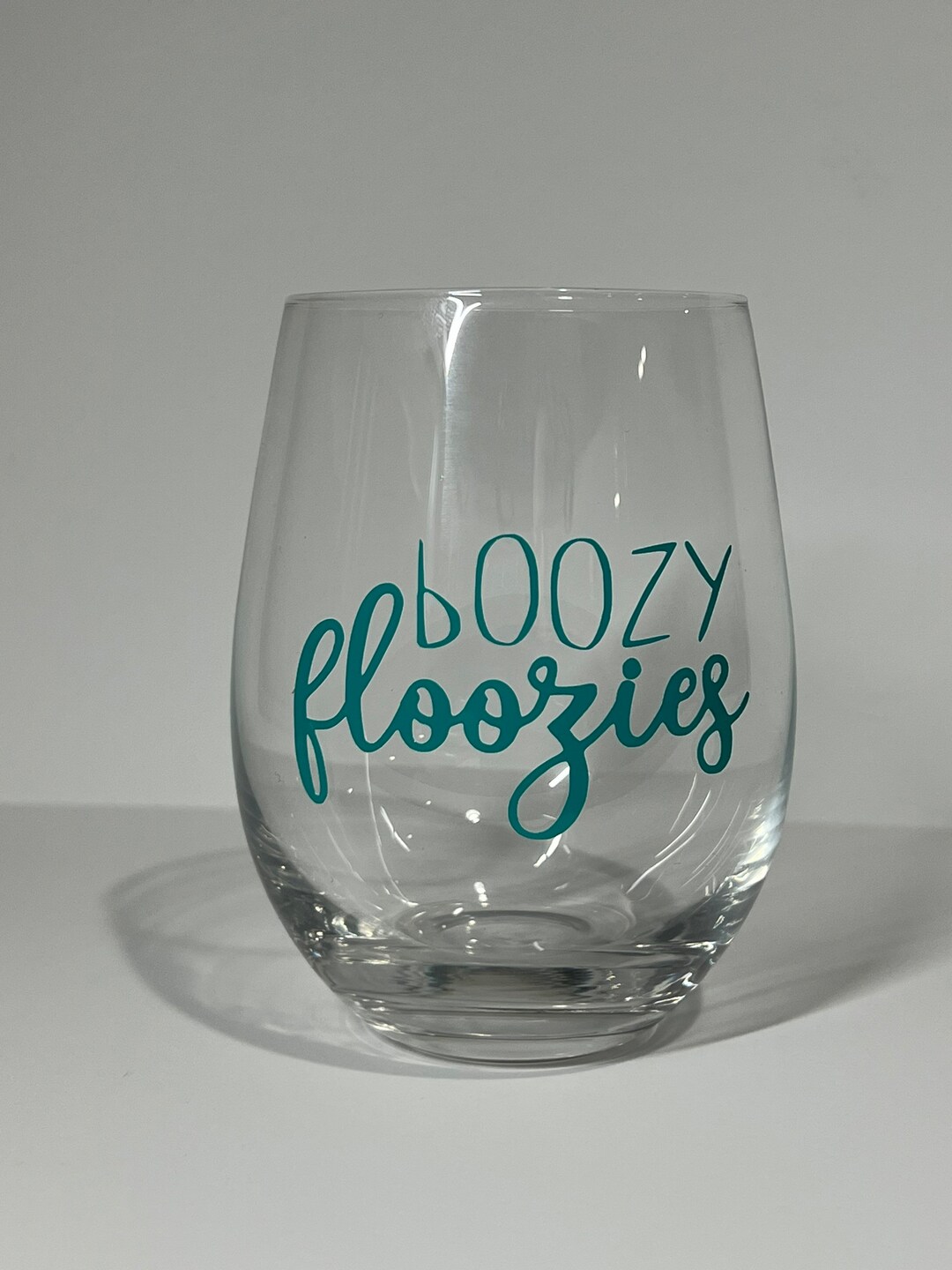 Stemless Wine Glass - Customizeable - Boozy Floozies - Etsy