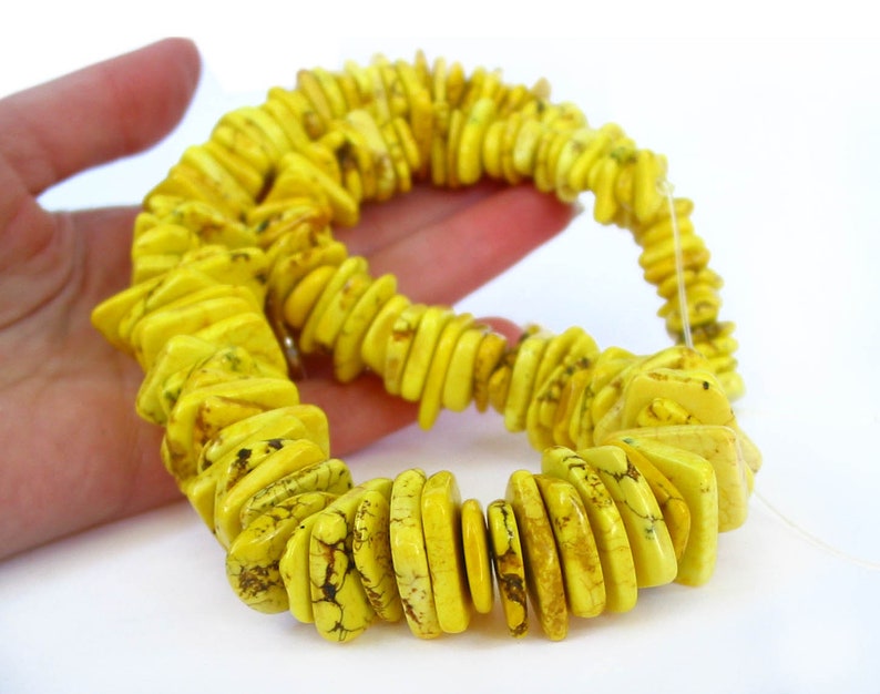 8" / 16 " Magnesite Large 20mm - 8mm Graduated Disc Slice Heishi Button ...