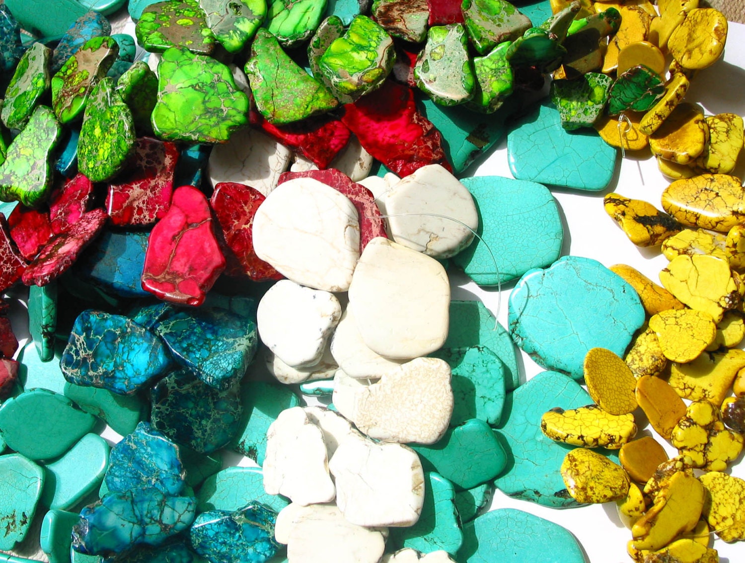 7 22mm 30mm 40mm Magnesite TOP DRILLED Slab Freeform - Etsy