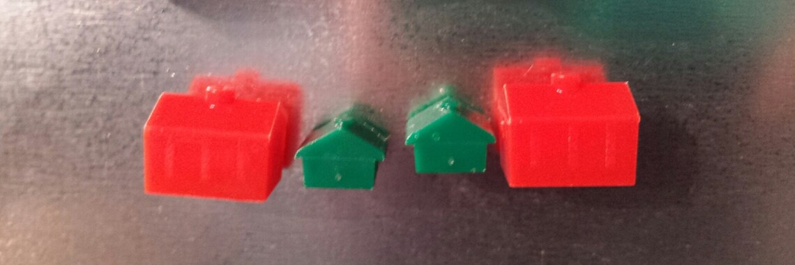 Classic Monopoly Tokens: Super-strong Magnets - Etsy