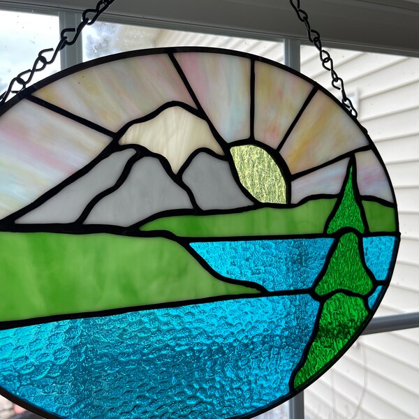 Glass Landscape - Etsy