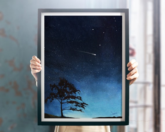 Night Sky Painting Tumblr