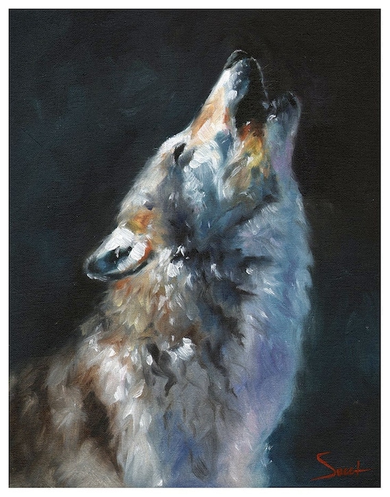 Howling Wolf Paintings