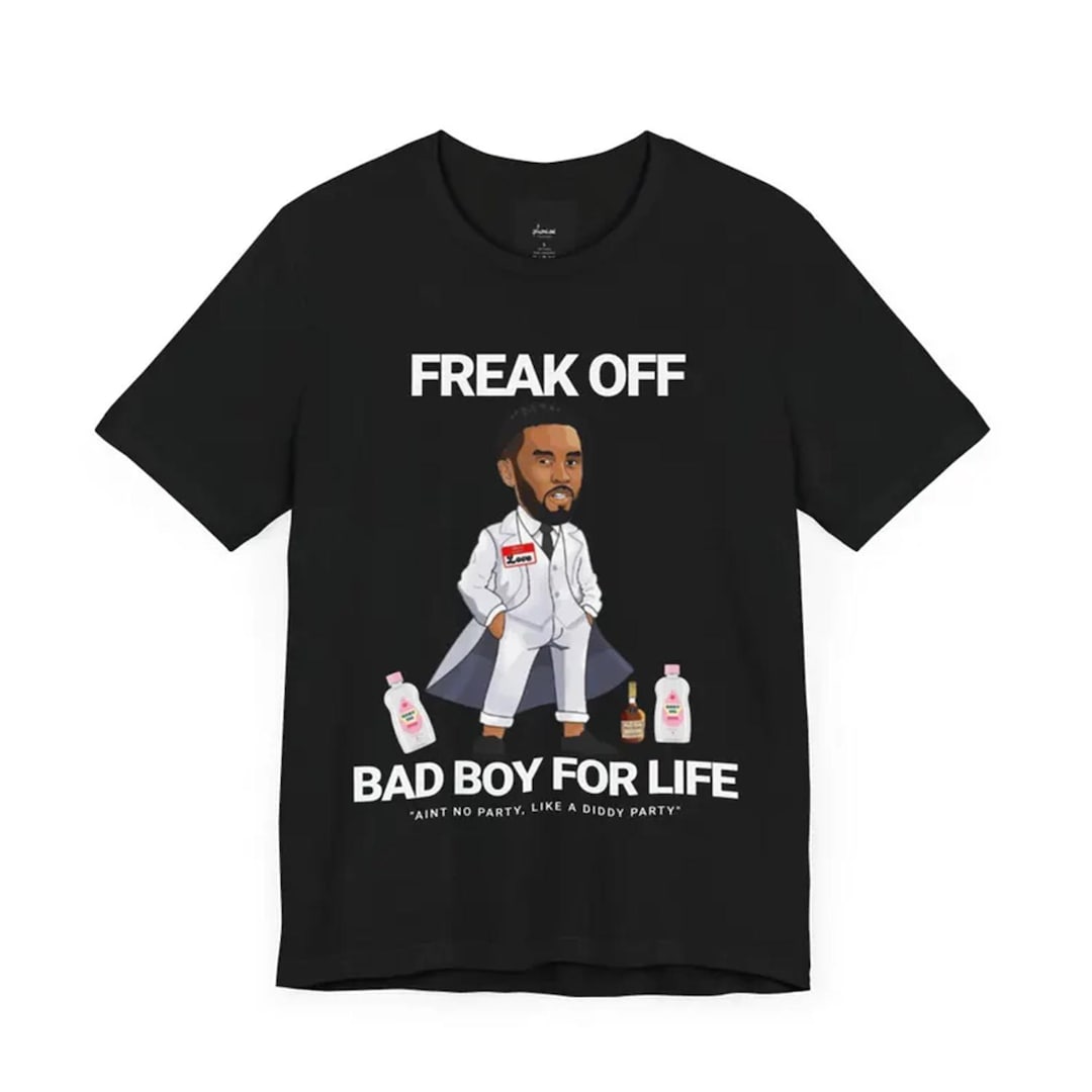Freak Off Tee, Diddy, P Diddy, Sean Combs, Hip Hop, Tribunal, Juicio ...