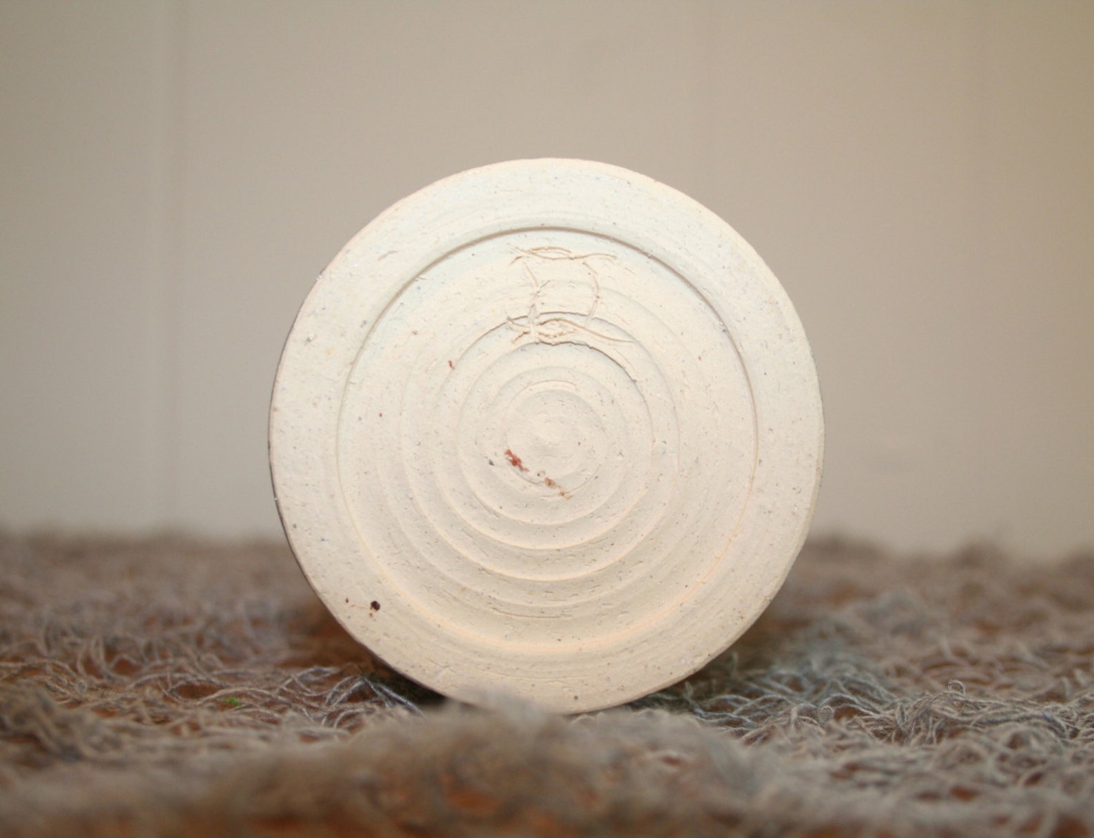 Pottery Bottle With Grooved Texture and Frosted Turquoise Glaze - Etsy