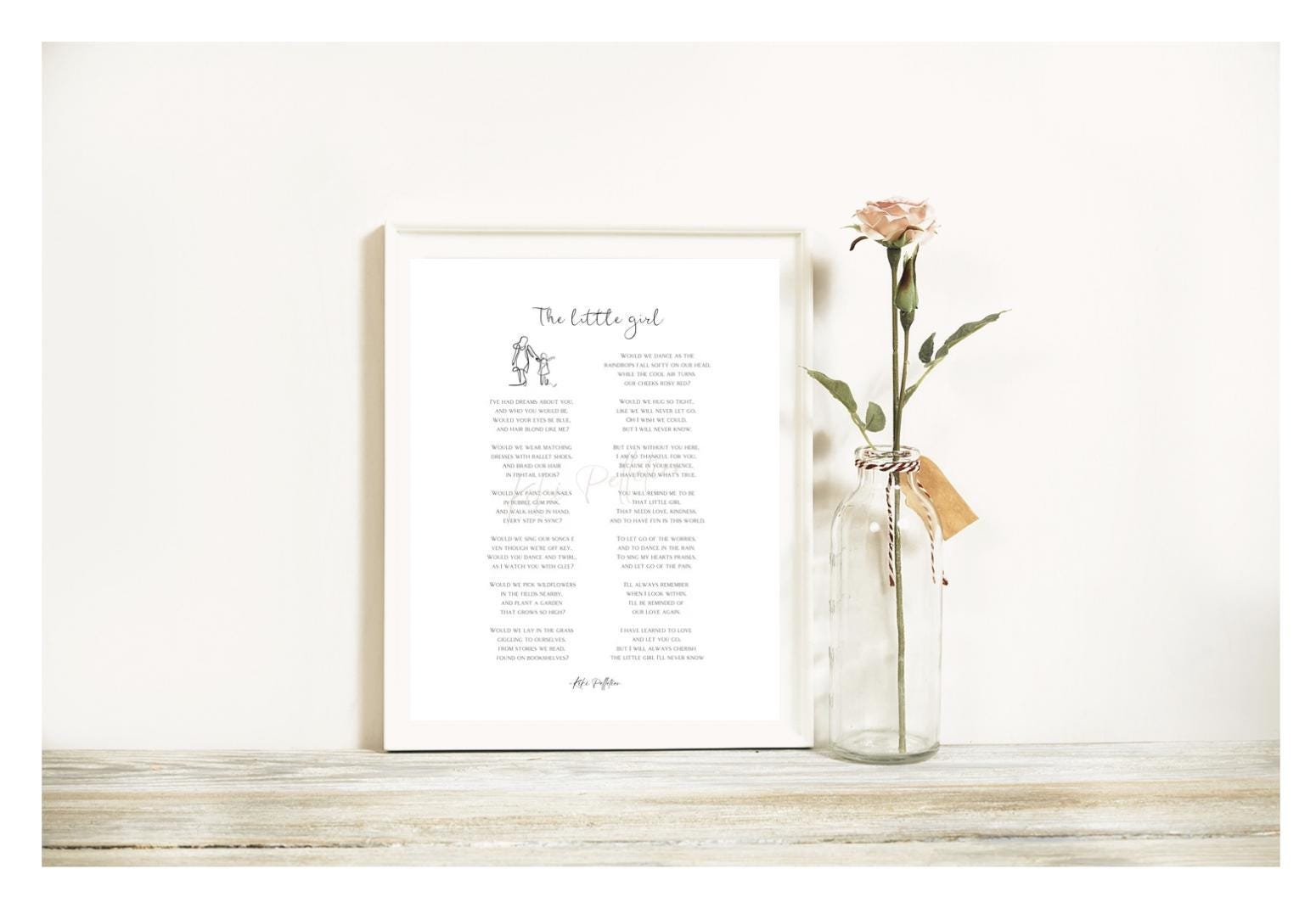 Pregnancy and Infant Loss Poem/ Loss of a Baby Girl / A Letter From ...